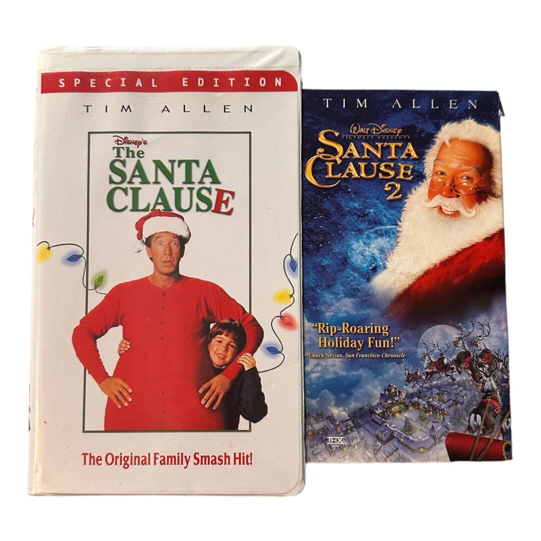 The Santa Clause VHS Tape Bundle - Etsy