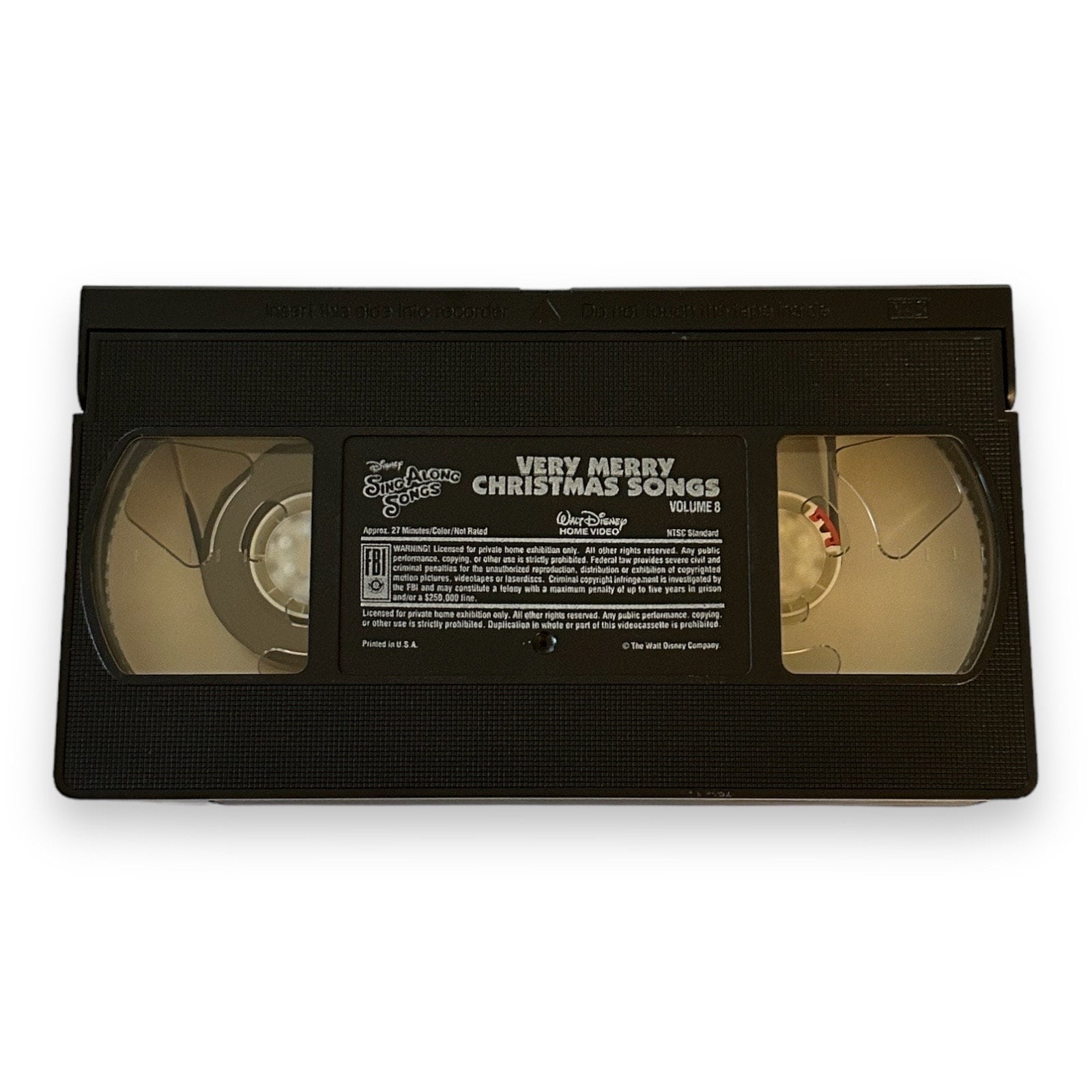 Disney Sing Along Songs: Very Merry Christmas VHS Tape - Etsy