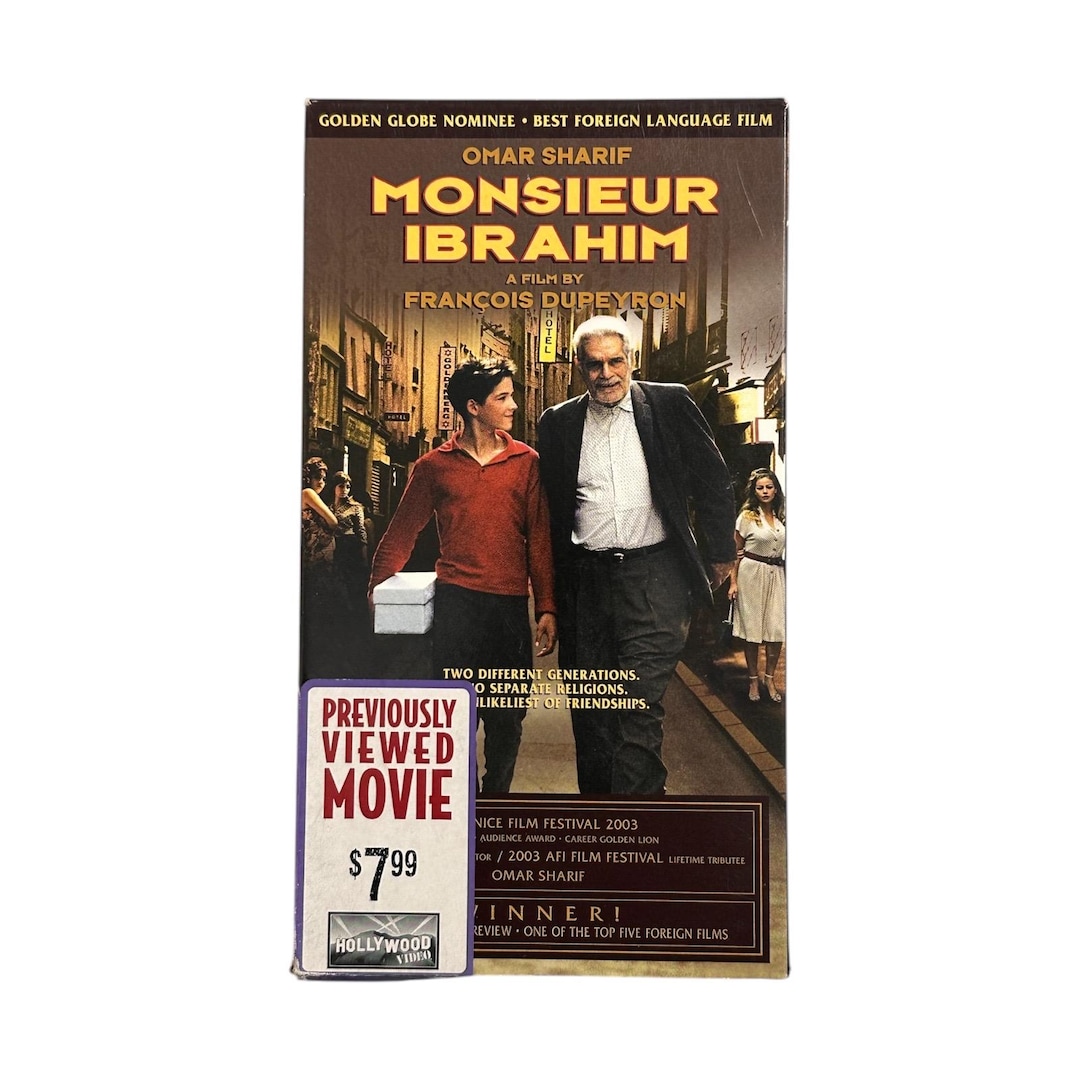Monsieur Ibrahim VHS Tape - Etsy
