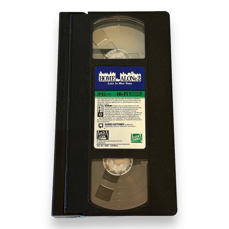 Home Alone 2 VHS Tape - Etsy
