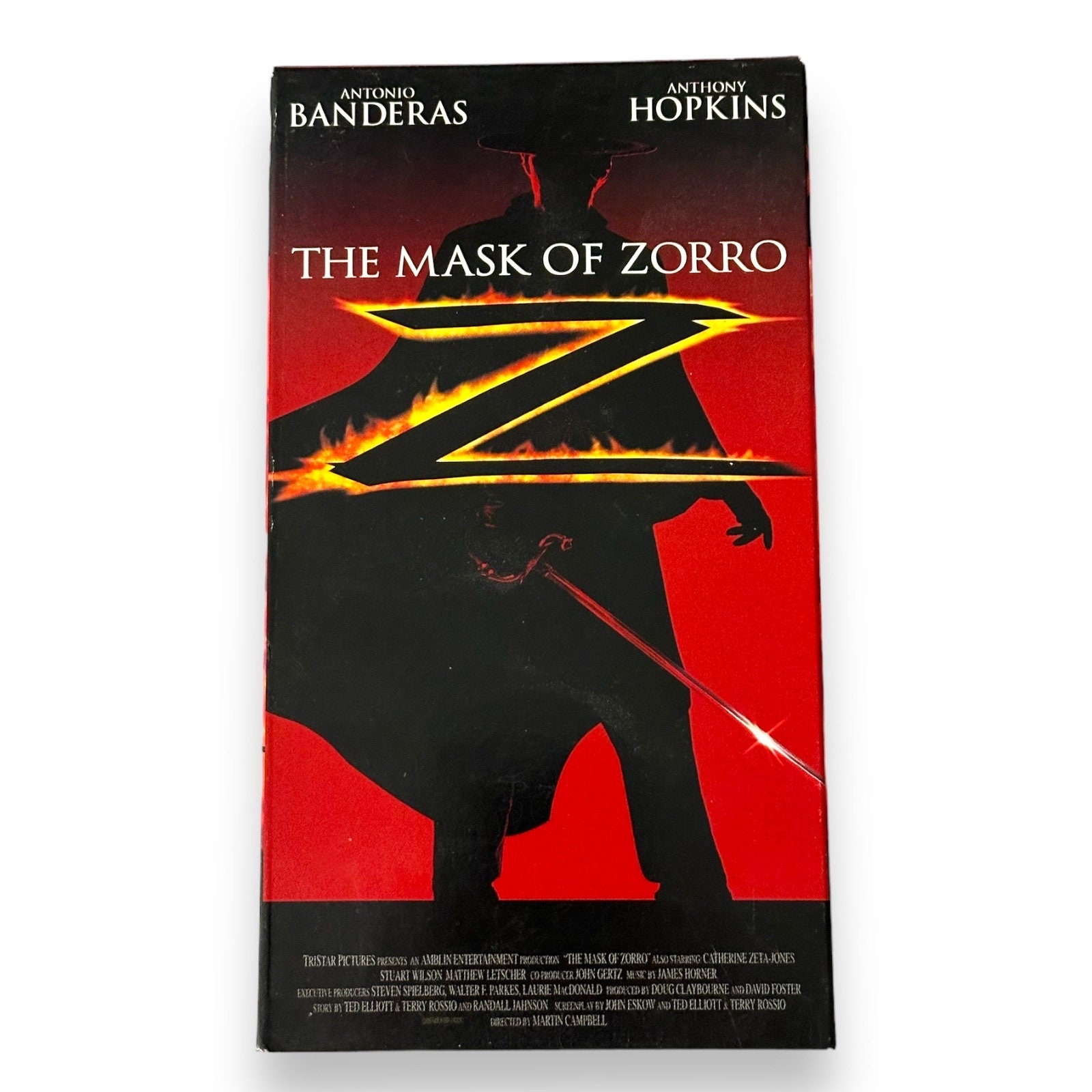 The Mask of Zorro VHS Tape - Etsy