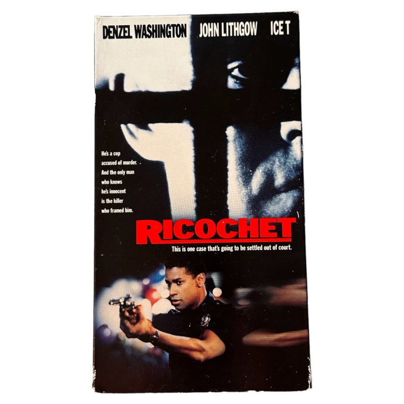 Ricochet VHS Tape - Etsy