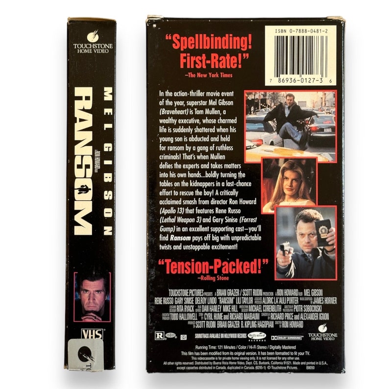 Ransom VHS Tape - Etsy