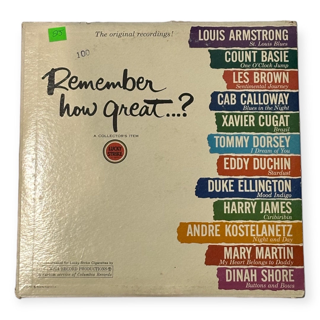 Remember How Great…? Vinyl Record - Etsy