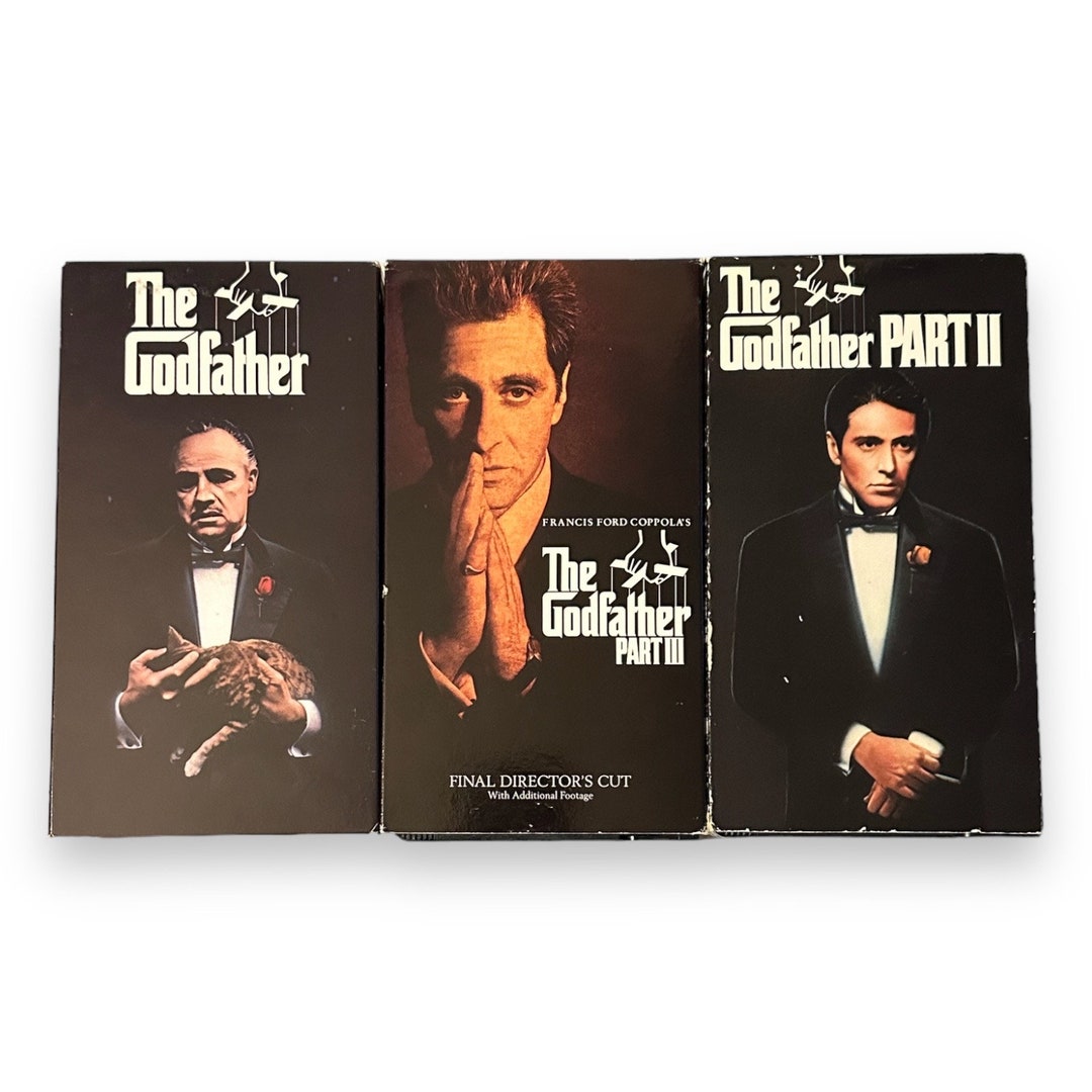 The Godfather VHS Tape Bundle - Etsy