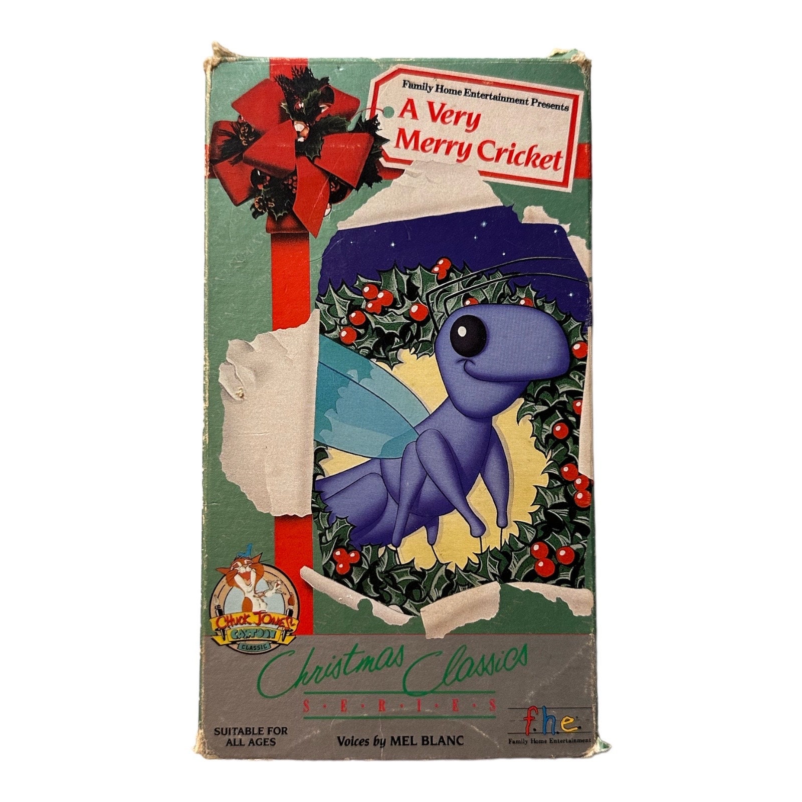 A Very Merry Cricket VHS Tape - Etsy