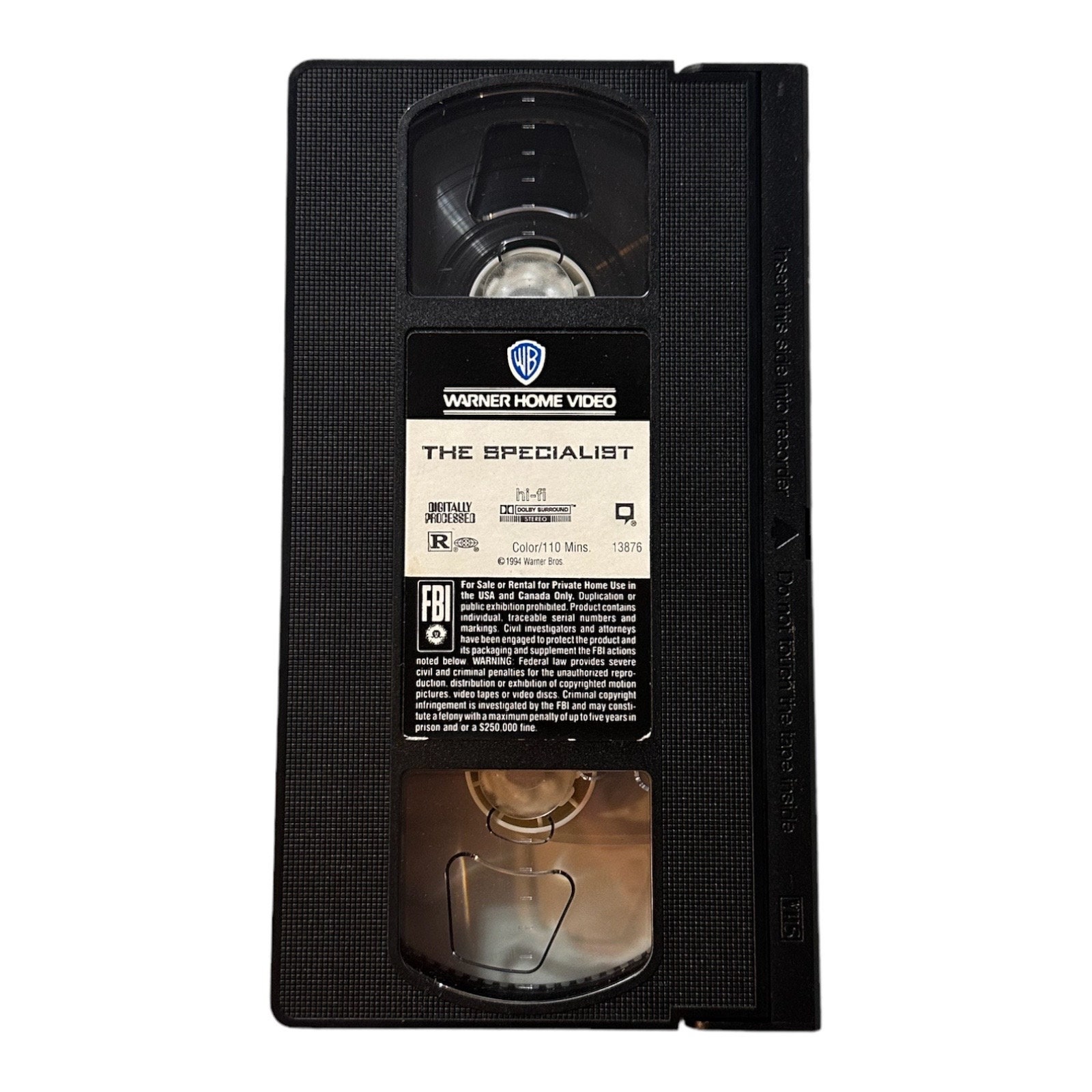 The Specialist VHS Tape - Etsy