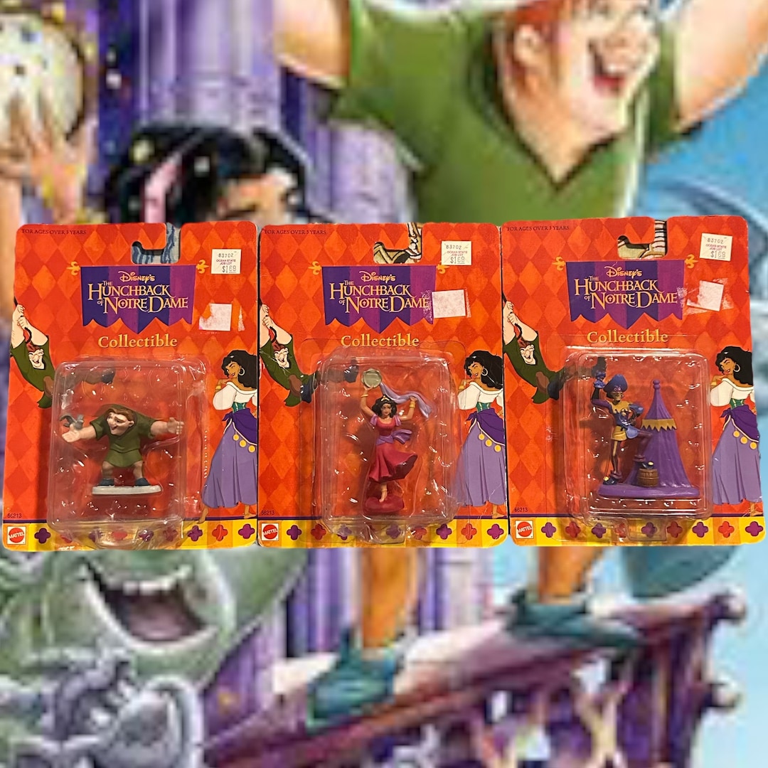 Disneys the Hunchback of Notre Dame Collectible Figures - Etsy