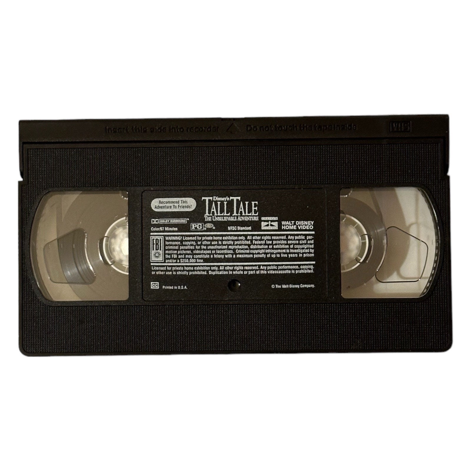 Tall Tale Clamshell Case VHS Tape - Etsy