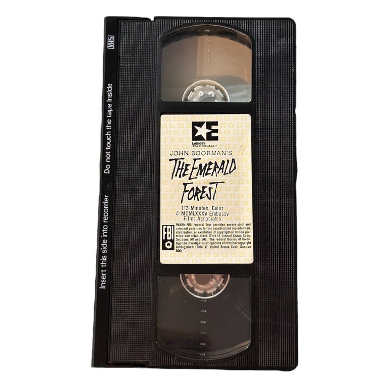 The Emerald Forest VHS Tape - Etsy