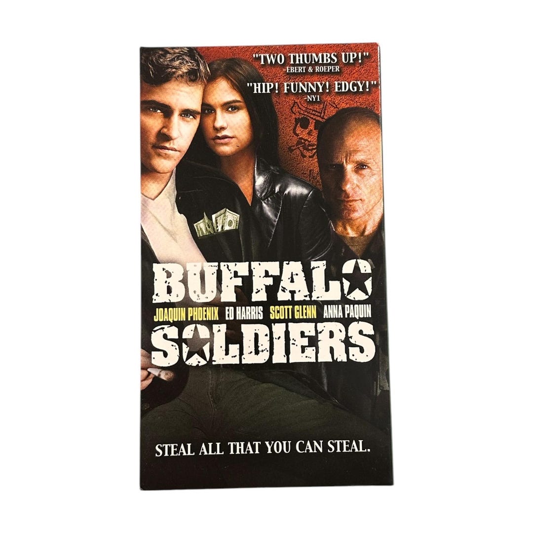Buffalo Soldiers VHS Tape - Etsy