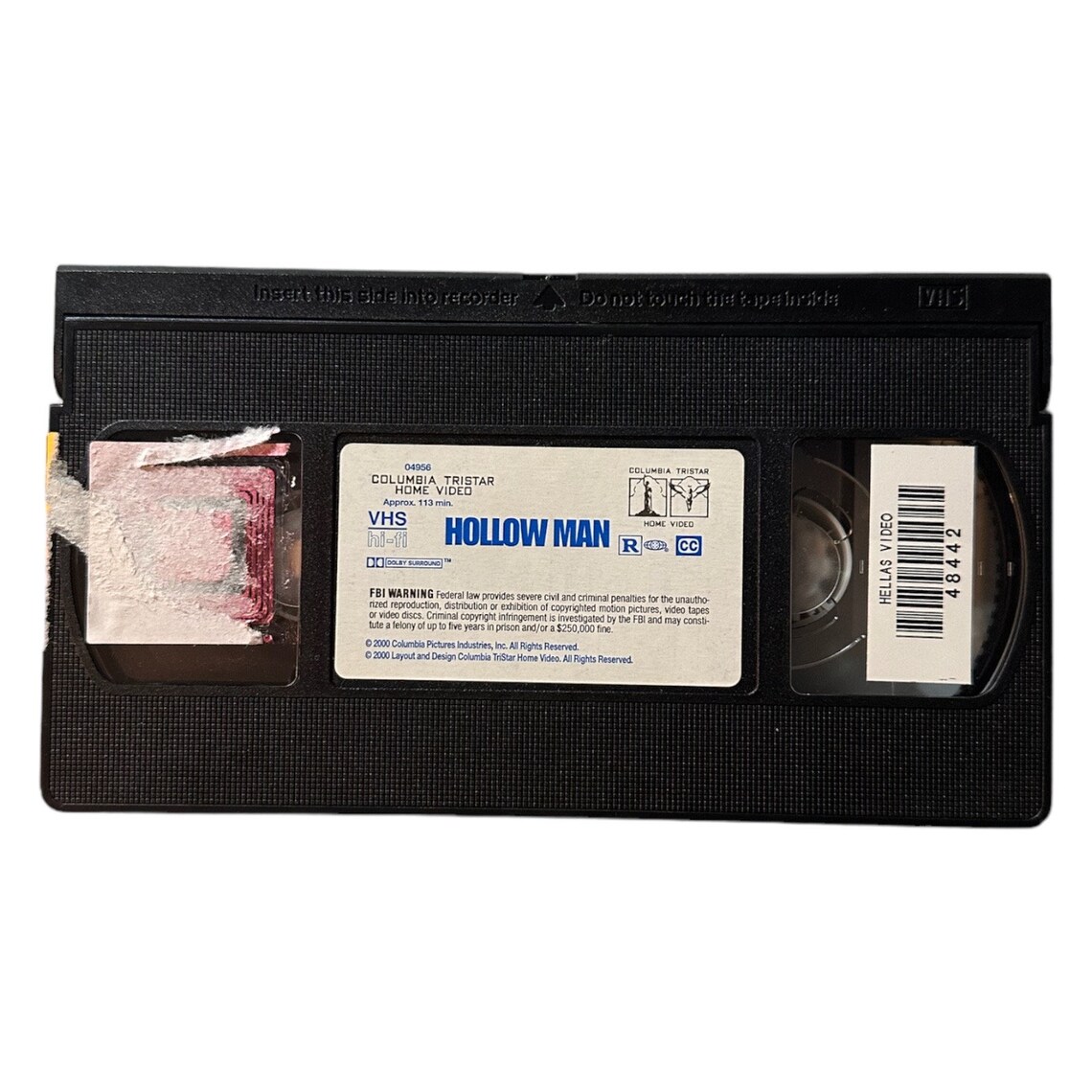 Hollow Man VHS Tape - Etsy