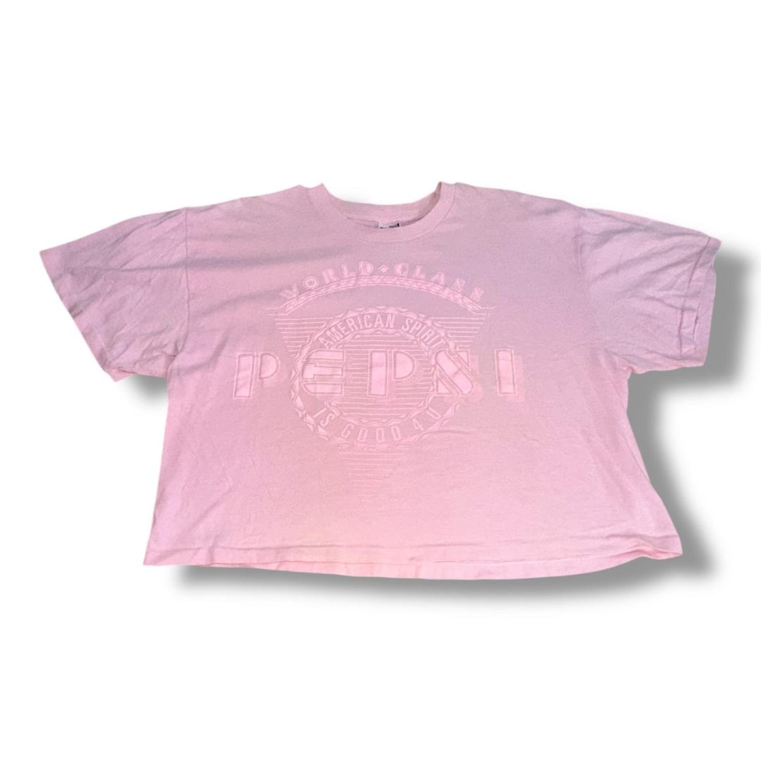 Women’s Pepsi Apparel America World Class Pepsi Crop Top - Etsy