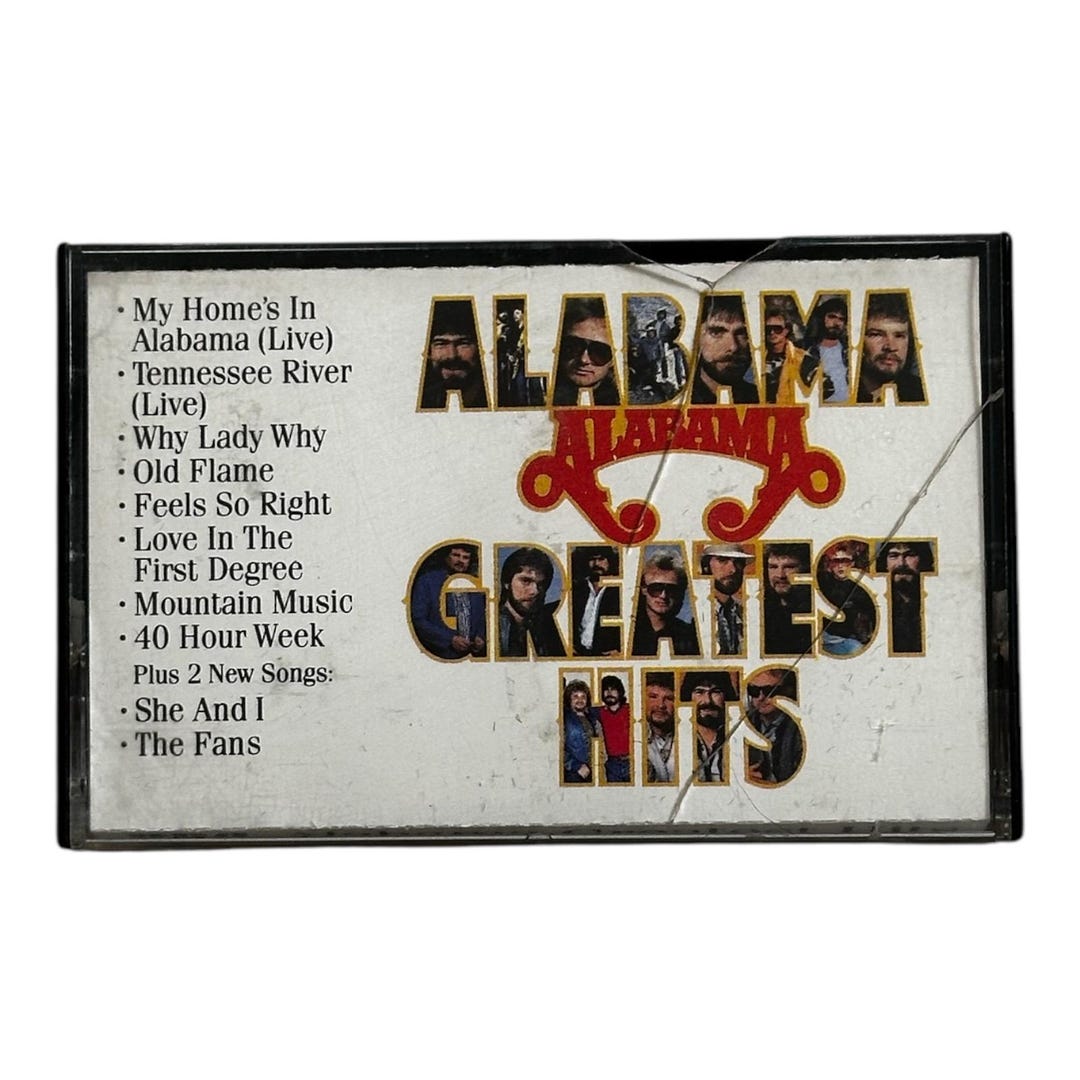 Alabama: Greatest Hits Cassette Tape - Etsy