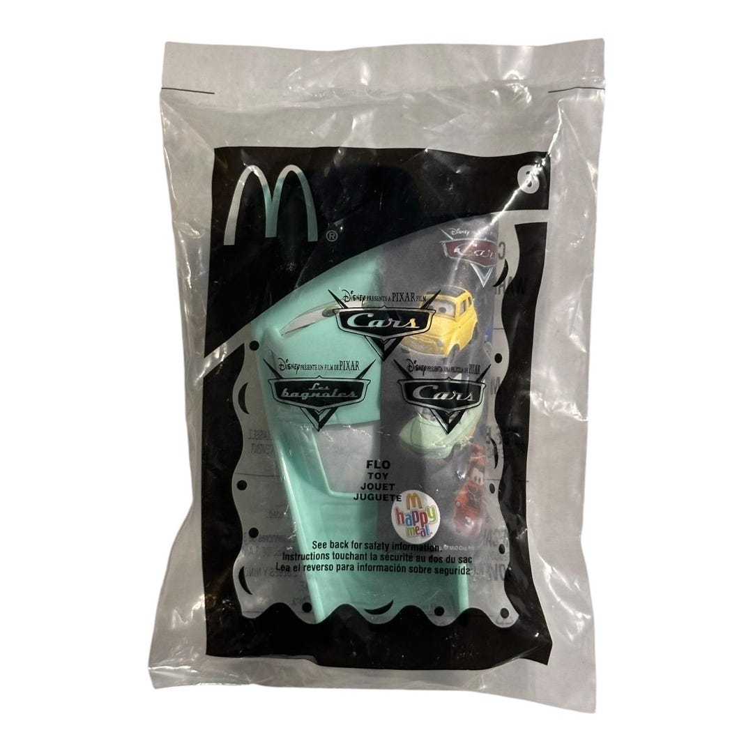 Mcdonald’s Disney Cars Flo Toy - Etsy