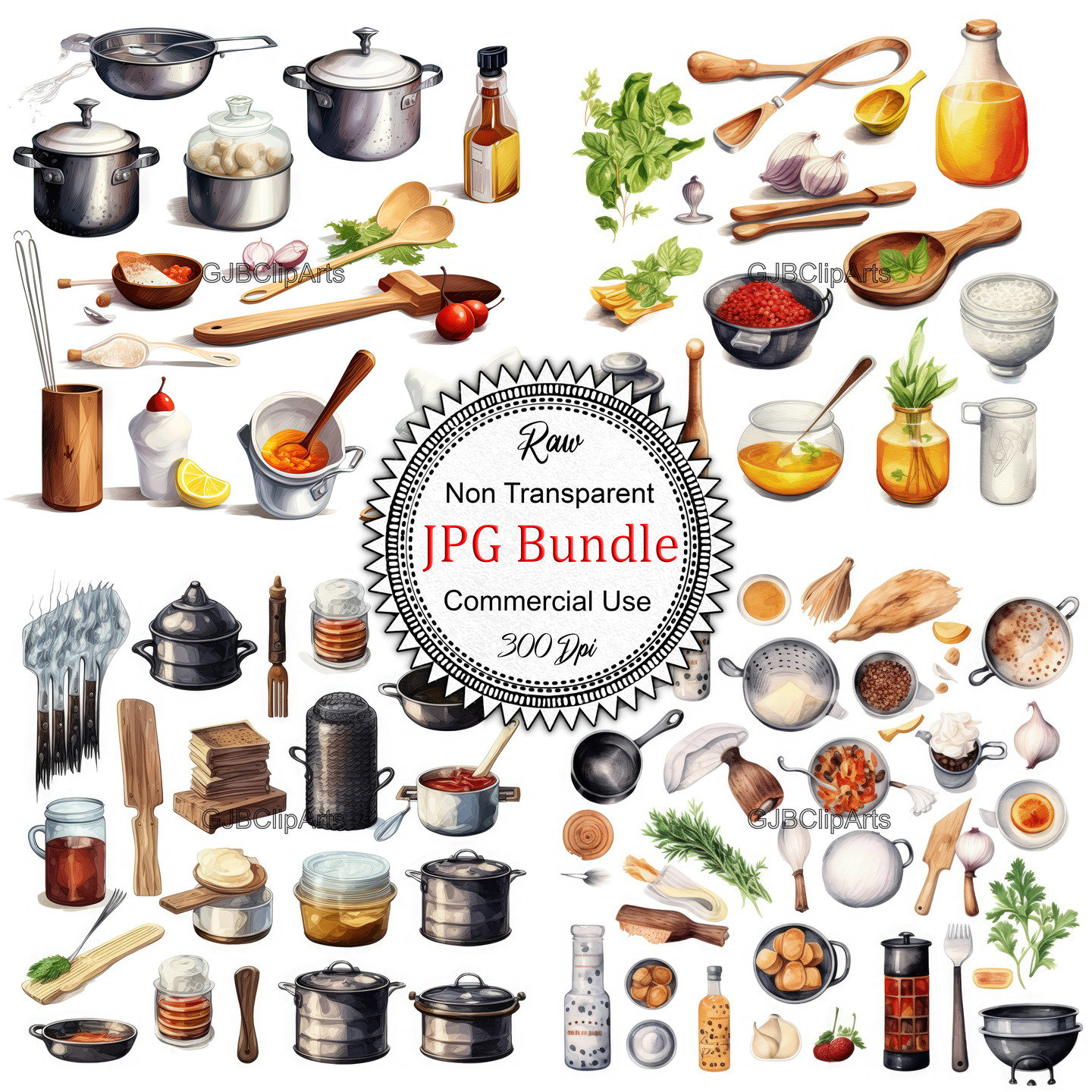 Cooking Experiments Clipart, Utensil Clipart, Ingredient Clipart ...
