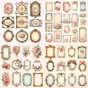 Victorian Shabby Chic Painting Clipart, , Journaling for Remarkable ...