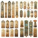 Ancient Egypt Tall Ornate Labels Clipart Pharaoh Clipart Pyramids ...