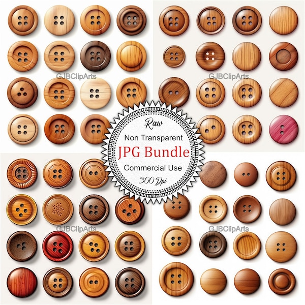 Button Clipart - Etsy