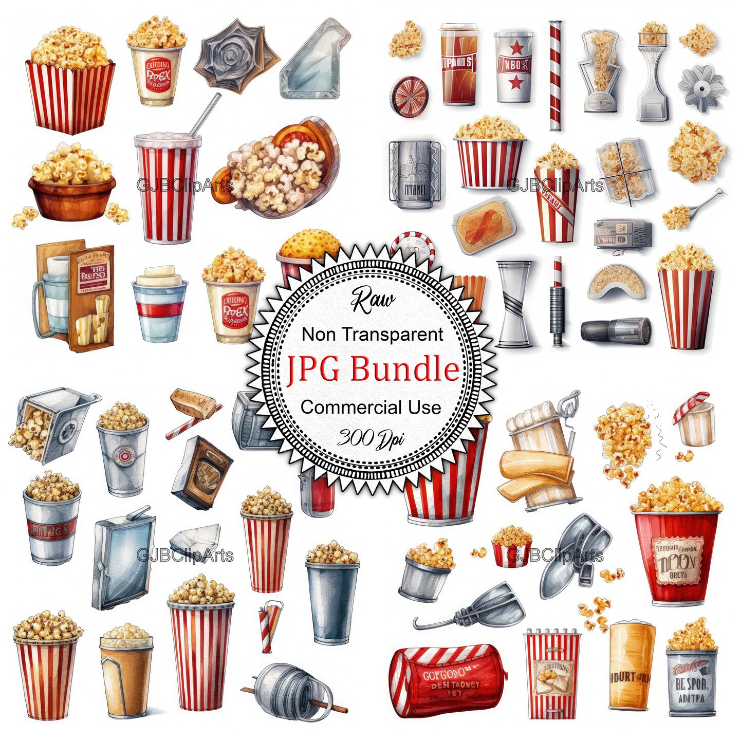 Cinema Experiences Clipart, Popcorn Clipart, Film Reel Clipart ...