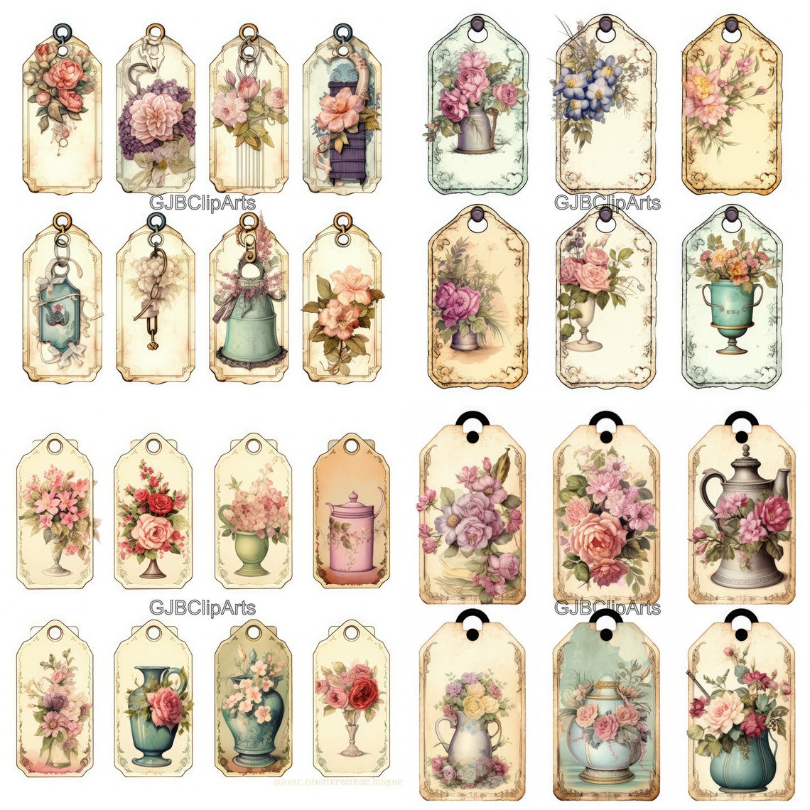 Tea Party Ornamental Tag Clipart Honey Dipper Clipart Scone Clipart ...