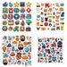 Flat Design Stickers Clipartdigital Stickers, Digital Clipart ...