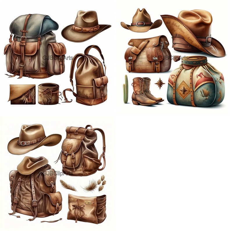 Beautiful Cowboy Bag Vintage Collection: Nostalgic Western-inspired ...
