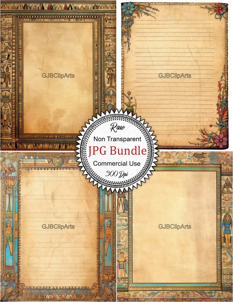 Ancient Egypt Lined Page Clipart ,pyramid Clipart Scarab Clipart ...
