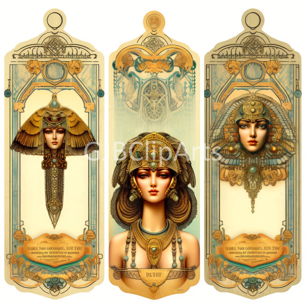 Ancient Egypt Ornamental Tag Clipart Pyramid Clipart Sphinx Clipart ...