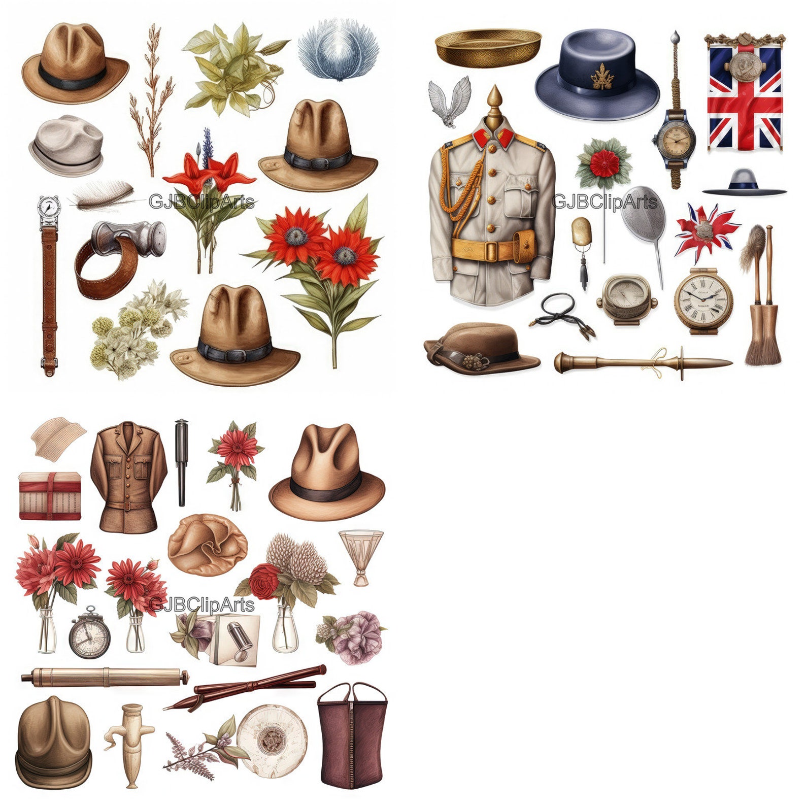 Anzac Day Commemorations Clipart, Poppy Flower Clipart, Soldier Clipart ...