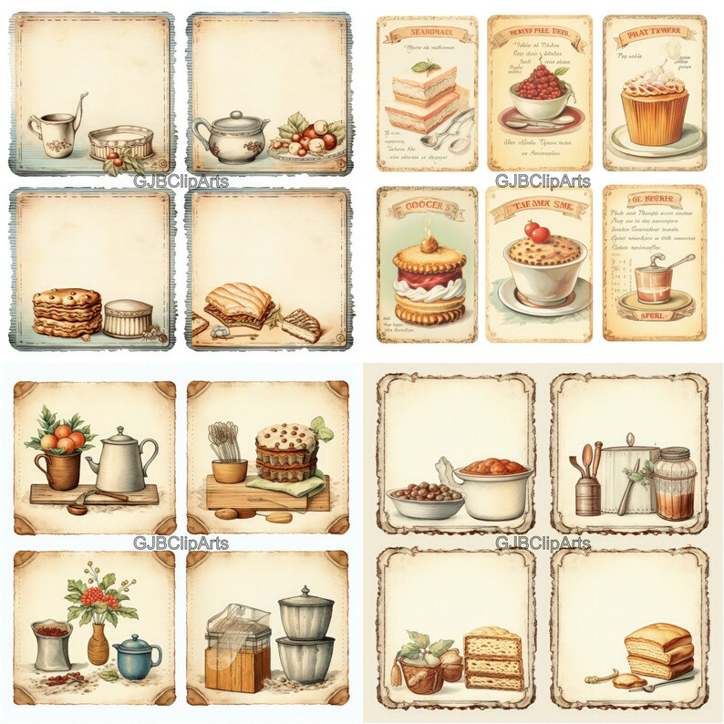 Baking Cards Clipart Rolling Pin Clipart Dough Clipart ...
