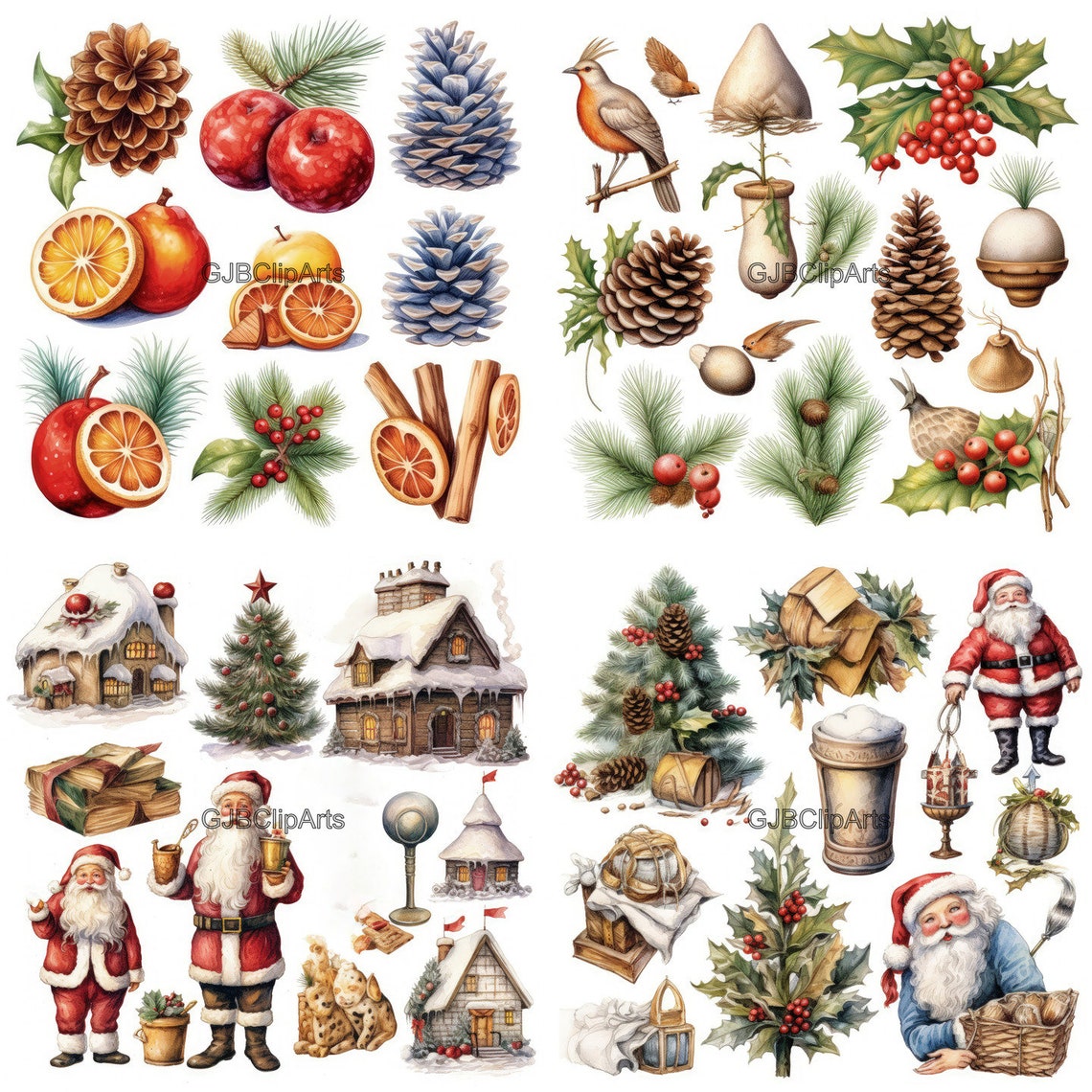 Christmas Chronicles Clipart, Santa Clipart, Snowman Clipart ...