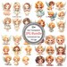 Angel Clipart, Little Angels, Digital Stickers, Digital Clipart ...