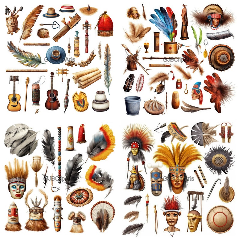 Cultural Festivals Elements Clipart Collection, Journaling , Scrapbook ...