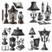 Dark Academia Vintage Study Lamp Collection: Atmospheric and Elegant ...