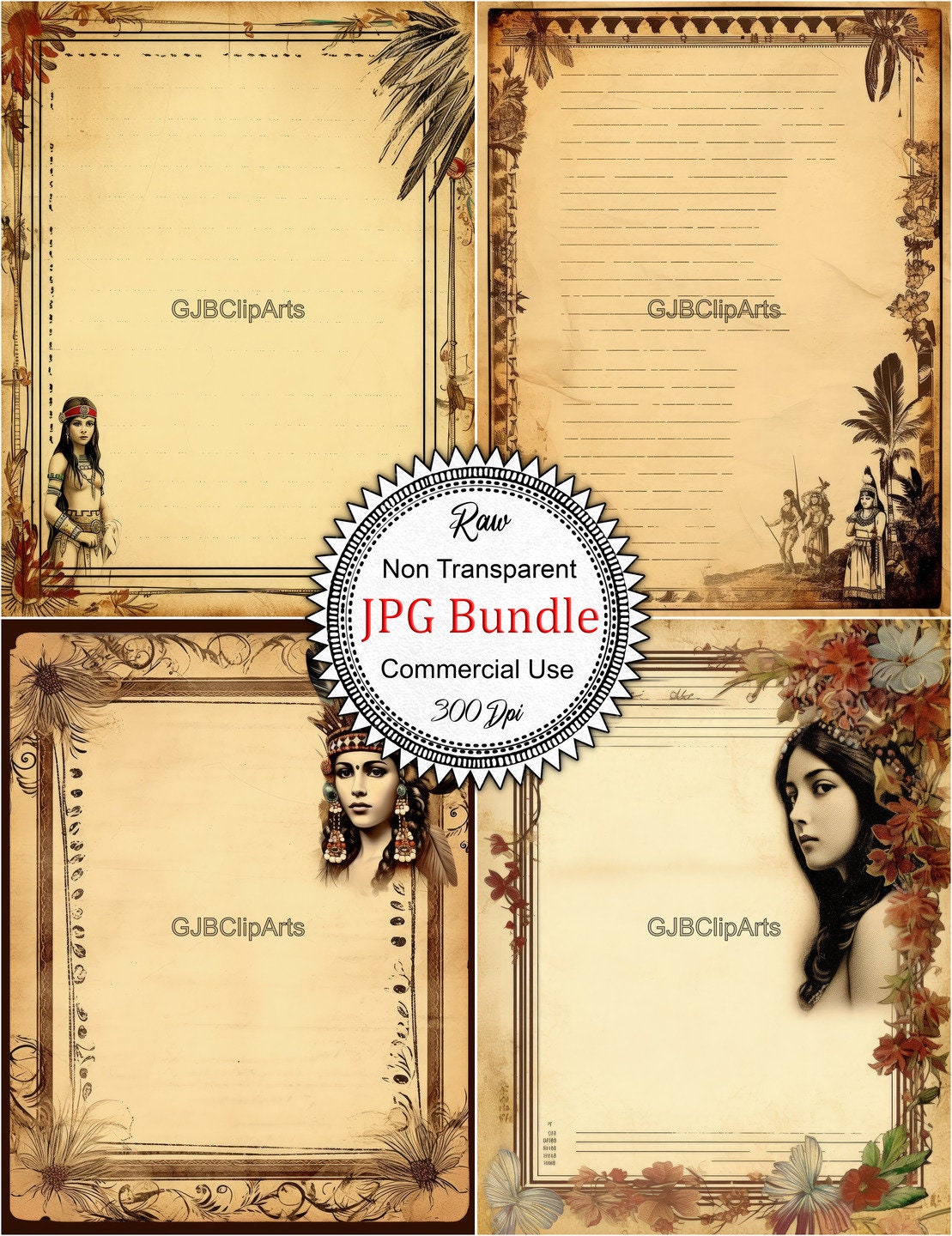 Native Americans Lined Page Clipart Tepee Clipart Feather Clipart ...