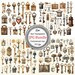 Vintage Locks and Keys Junk Journal Kit Clipart ,key Clipart, Lock ...