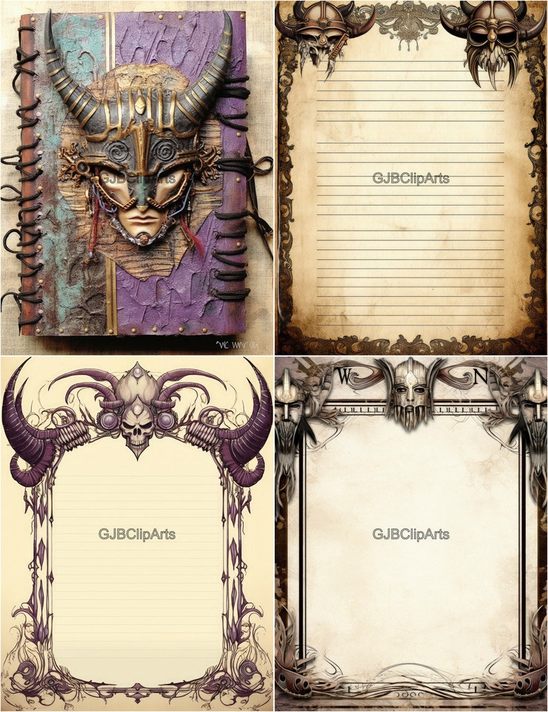 Vikings Lined Page Clipart, Longboat Clipart Viking Helmet Clipart ...