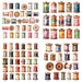 Vintage Thread Spools Clipart Collection,digitized Clipart ,digital ...