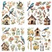 Vintage Bird House Junk Journal Kit Clipart ,bird Clipart Nest Clipart ...