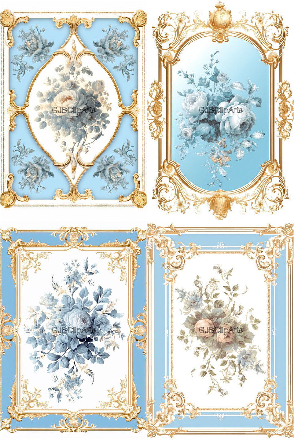 Gold Square Shaped Label Clipart, Journaling Bundle, Scrapbooking Kit ...