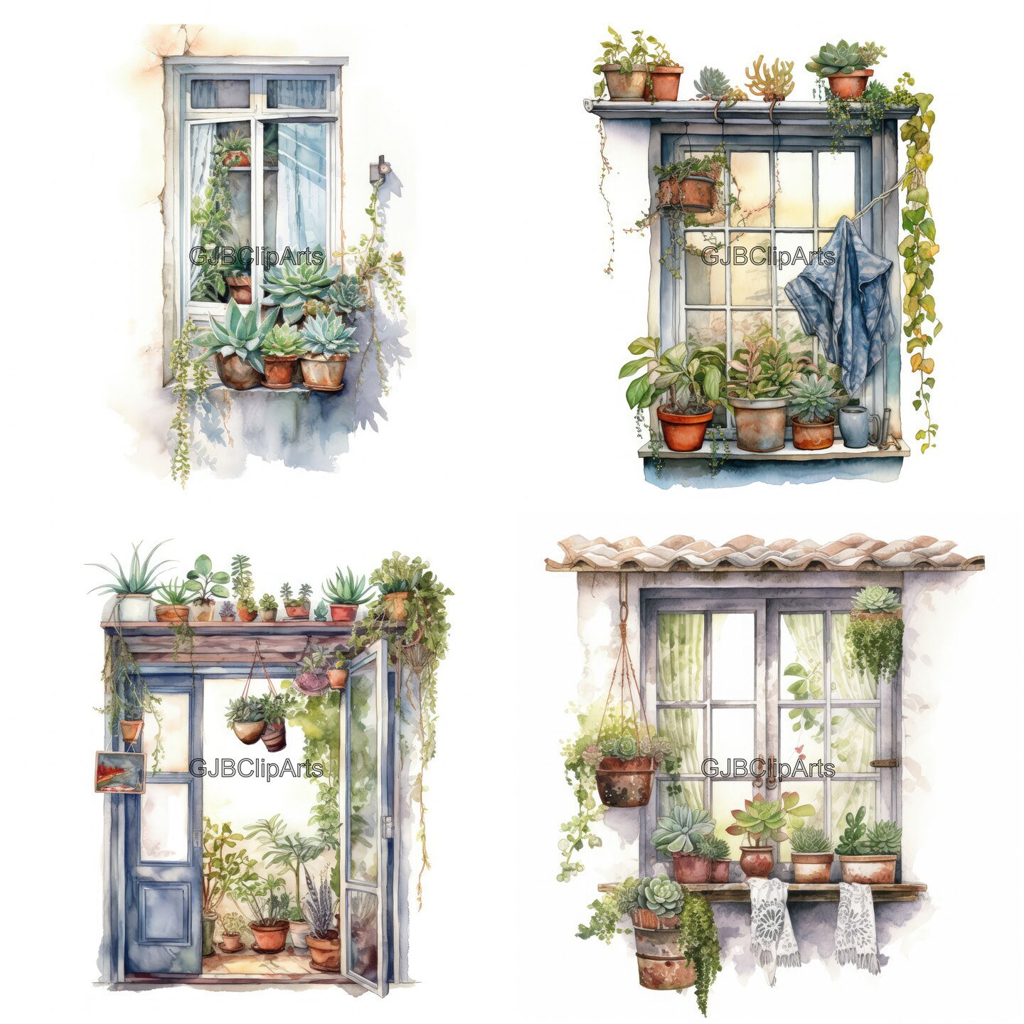 Leisure Corner and Window Clipart, Journaling Notebook, Journaling ...
