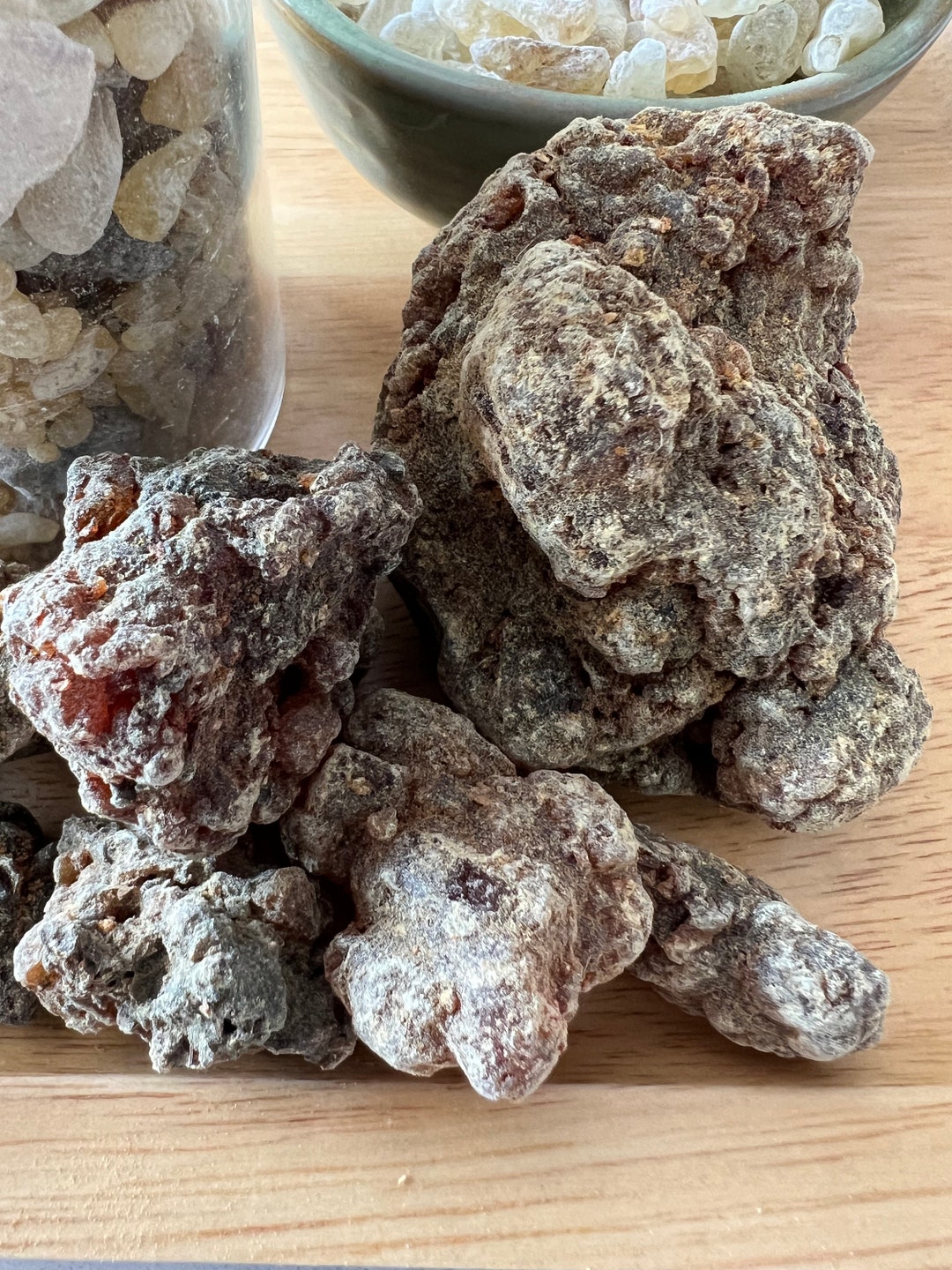 Myrrh Resin Incense Premium Collection - 5 Types of Myrrh, 6.5 Oz Total ...