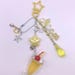 Adorable Yellow Milkshake Keychain | Handcrafted Sweet Accessory ...