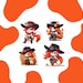 Orange Cow Girl Emote Collection Twitch & Discord | Channel Points ...