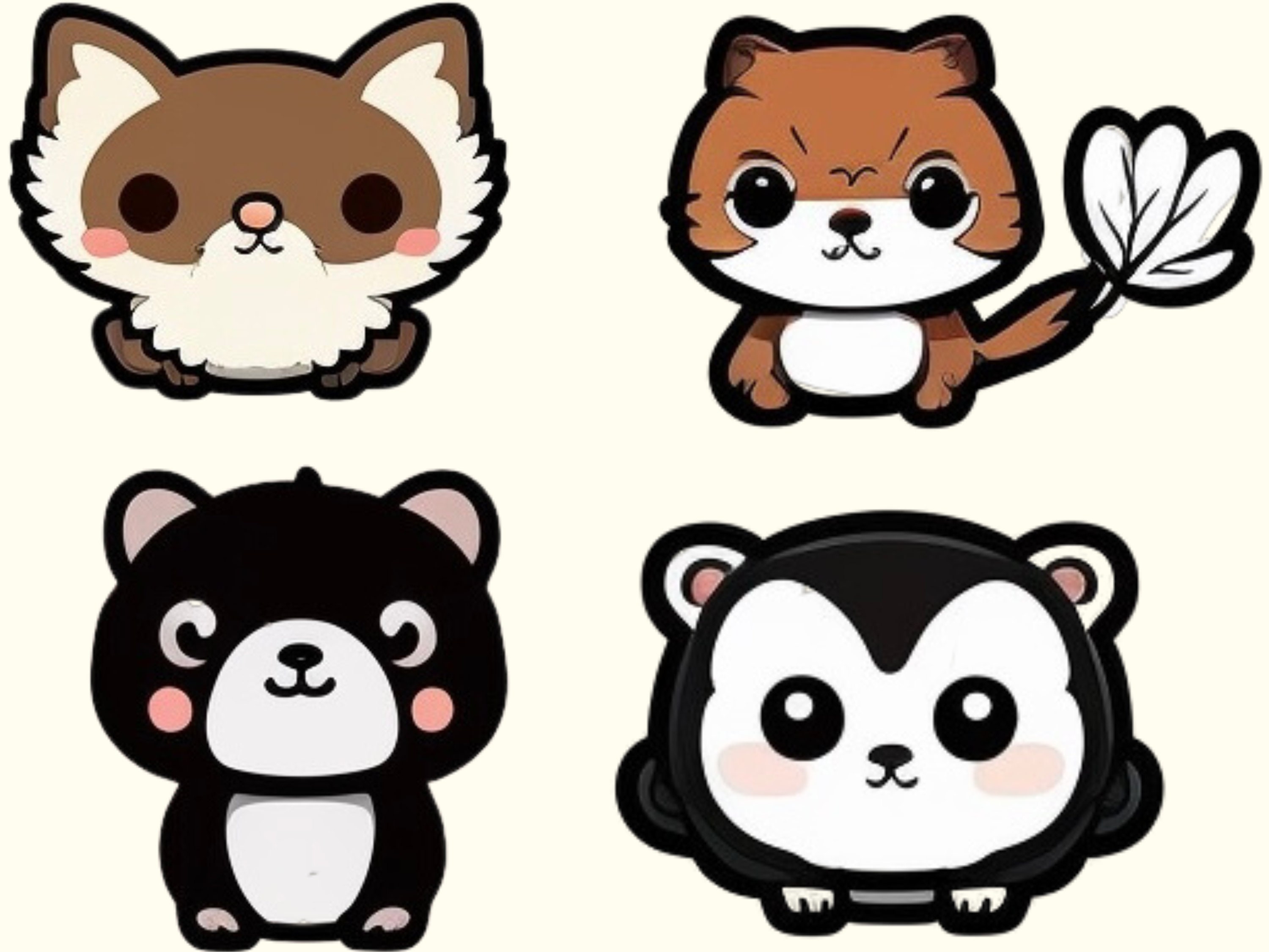 Cute Animal Emotes Twitch, Discord, Channel Point, Streamer, Emoji ...