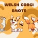 Chibi Corgi Emotes Twitch, Discord, Channel Point, Streamer, Emoji ...