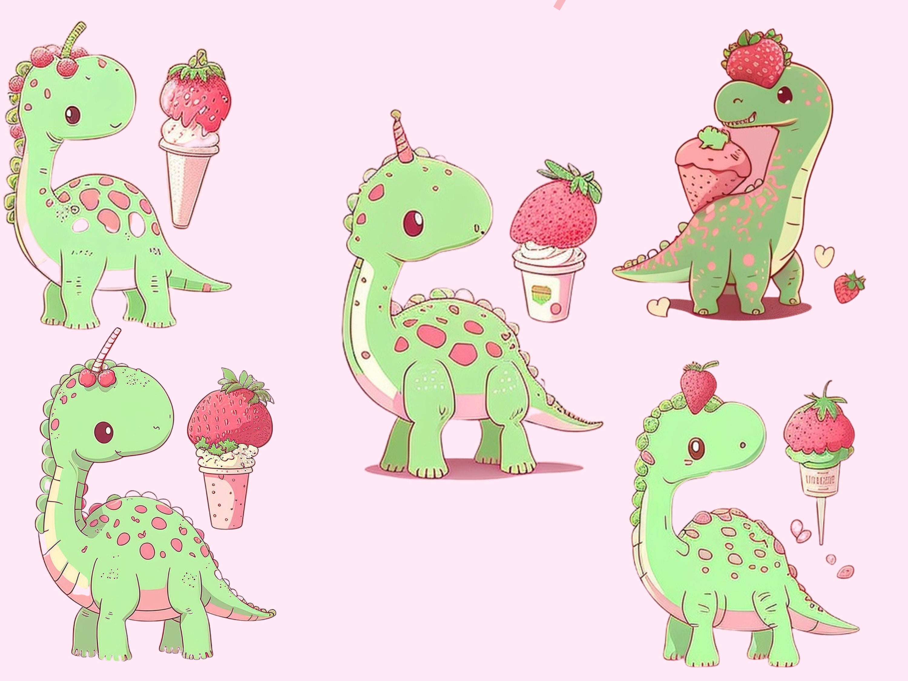 Cute Birthday Dinosaur Emote Twitch & Discord | Channel Points ...