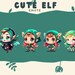 Cute Chibi Elf Emote Collection Twitch, Discord, Channel Points ...