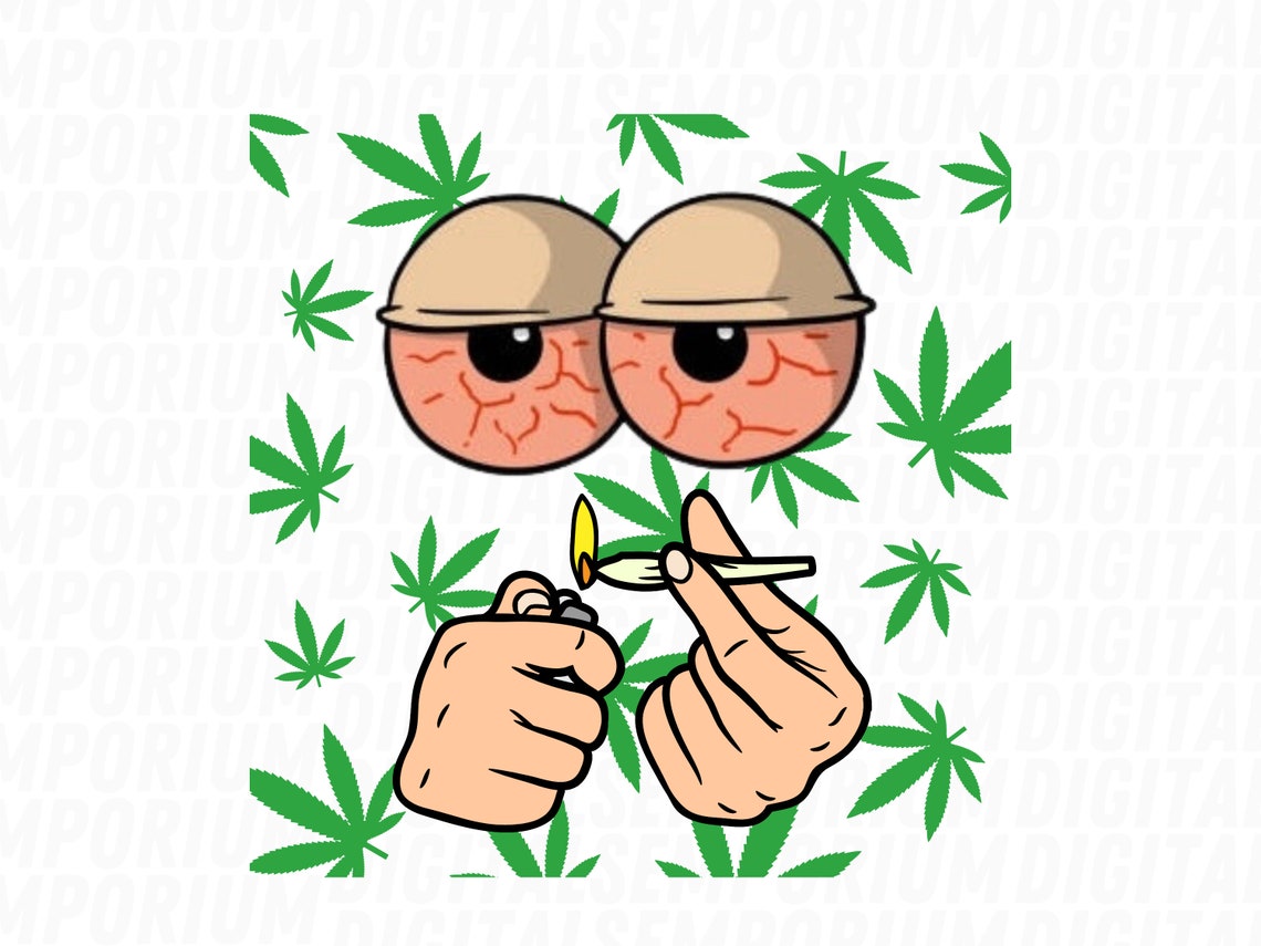 Blazed Twitch Emote | Weed Emote, Marijuana Emote, Cannabis Emote, 420 ...